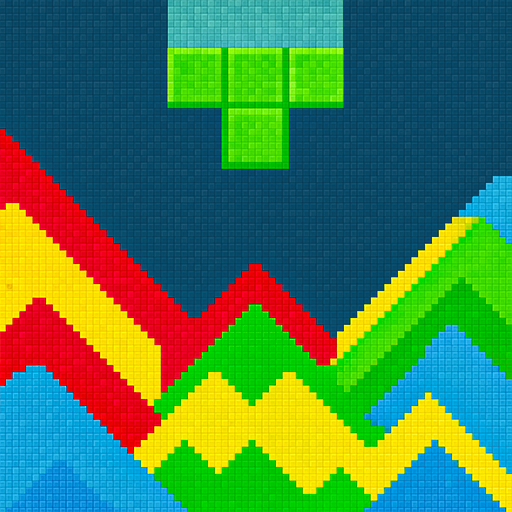 Sand Blast Block Puzzle Merge Master: Drop Blocks Color Match Sandbox ...