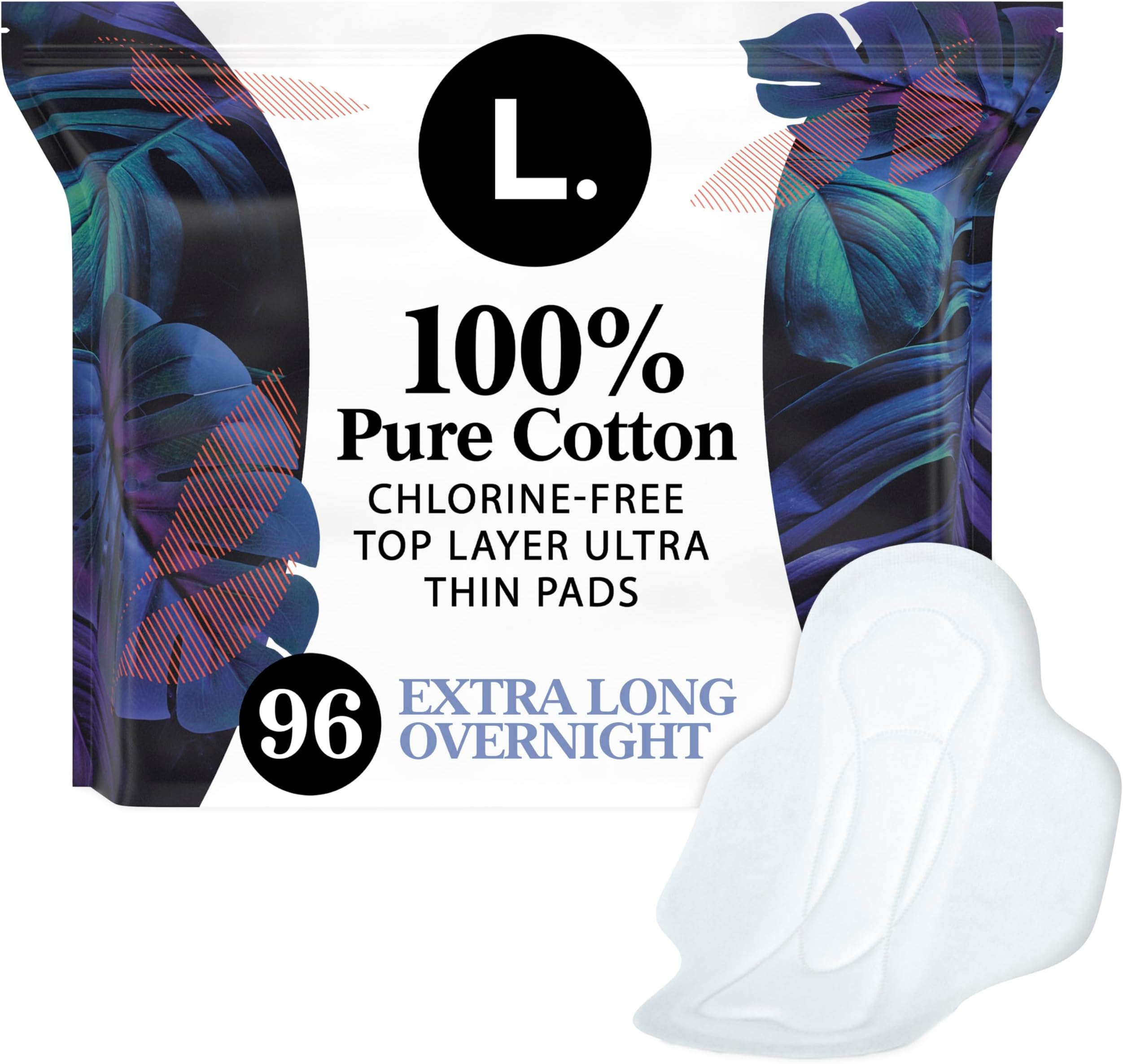 Amazon.com: L. Chlorine Free Ultra Thin Liners Regular Absorbency ...