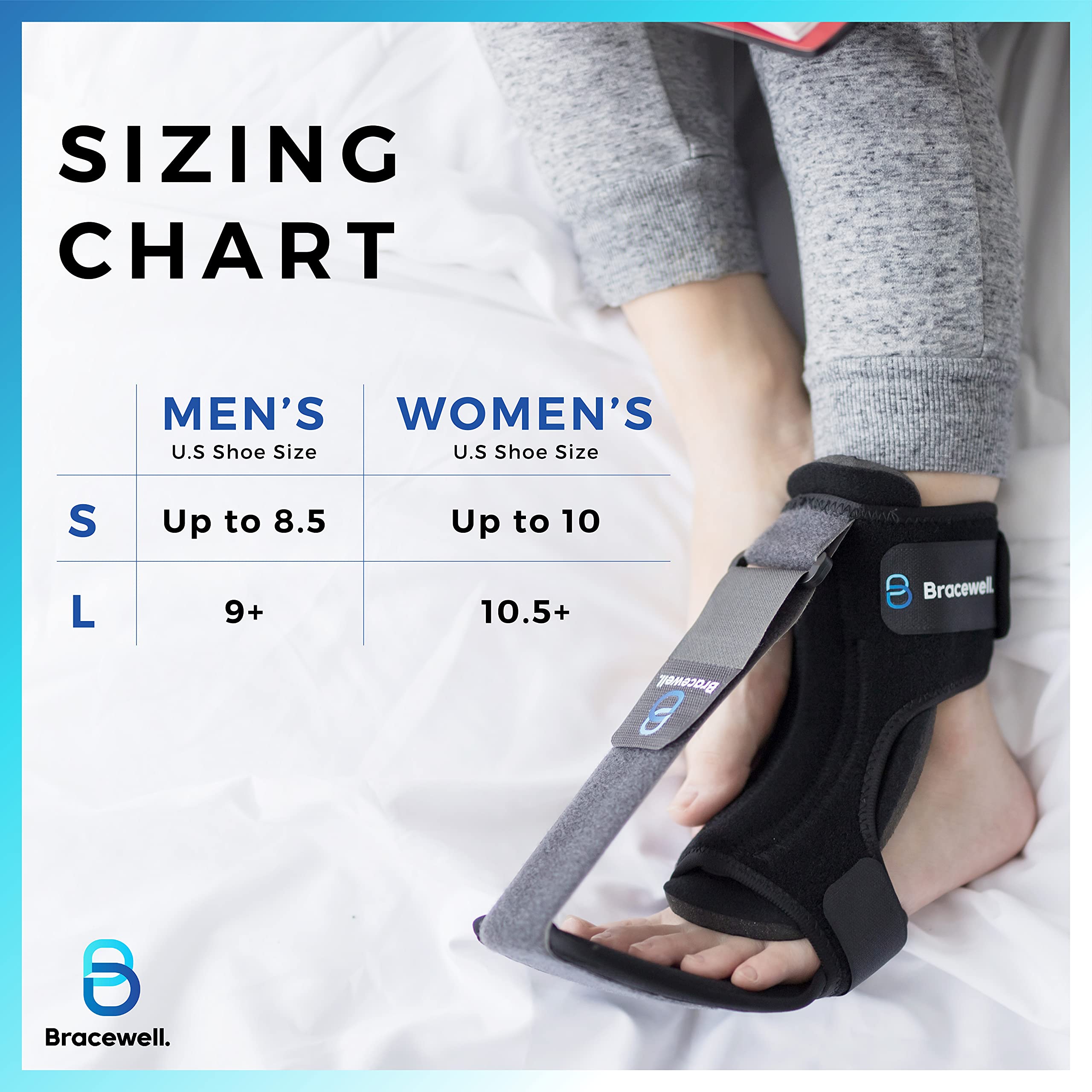 Buy Bracewell Plantar Fasciitis Night Splint 2.0 for Morning Pain ...