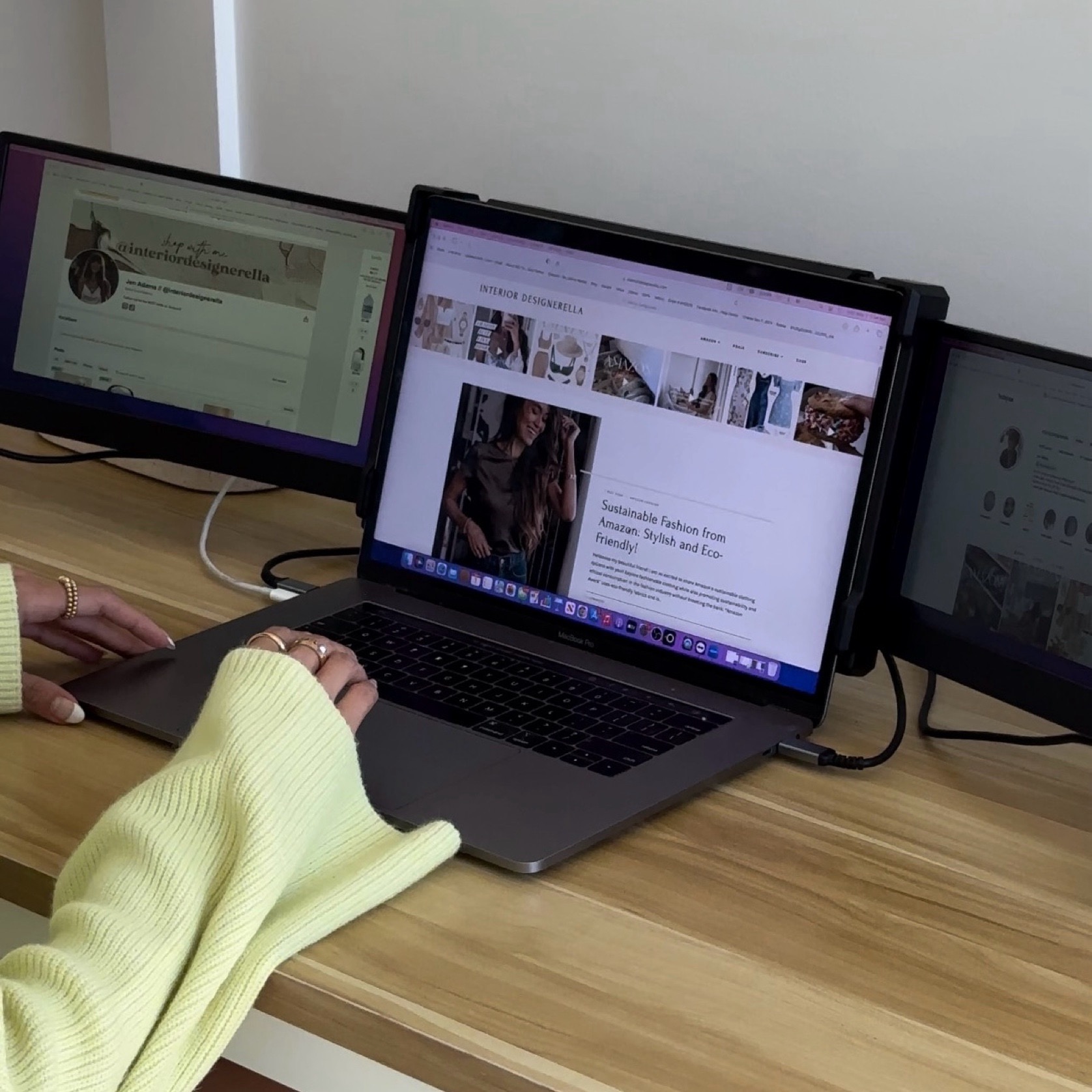 Watch Multitask like a queen w/this monitor screen extender! Xo! on ...