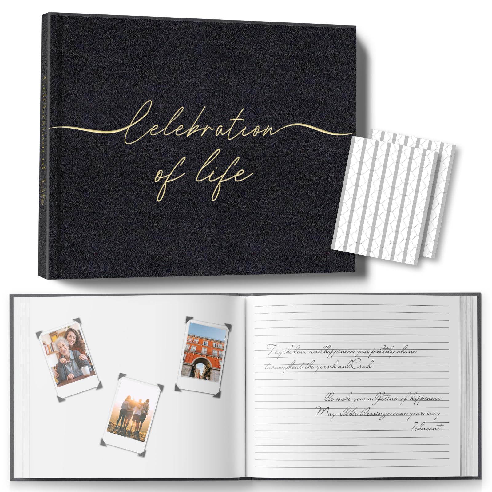 Snapklik.com : Funeral Guest Book For Memorial Service - In Loving ...