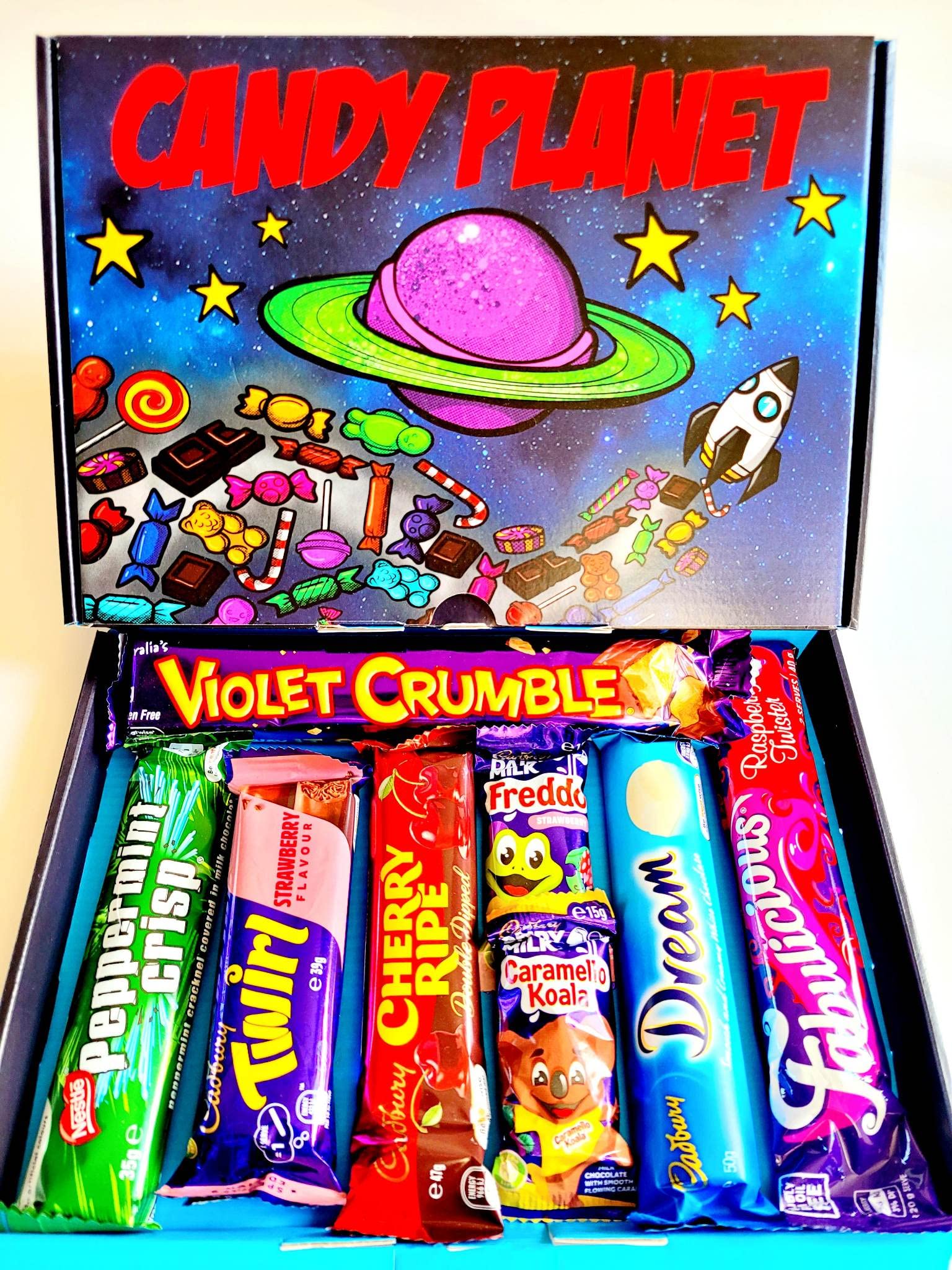 Buy CANDYPLANET Australian & New Zealand Chocolate Bar Sweets Lolly ...