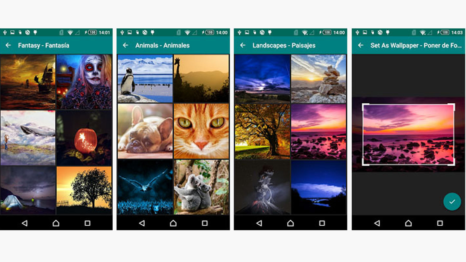 Aplicación Free Wallpapers - Fondos De Pantalla HD en Amazon Appstore