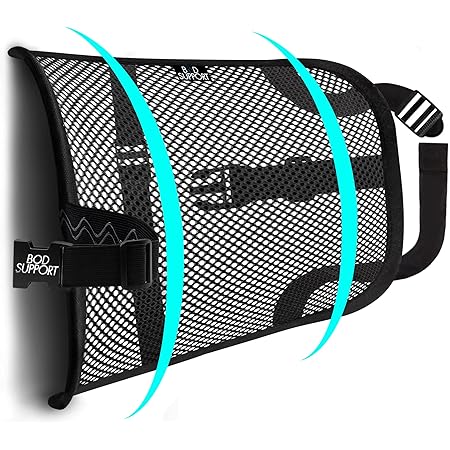 Amazon.com : Samyoung Mesh Back Lumbar Support, Back Support Seat ...