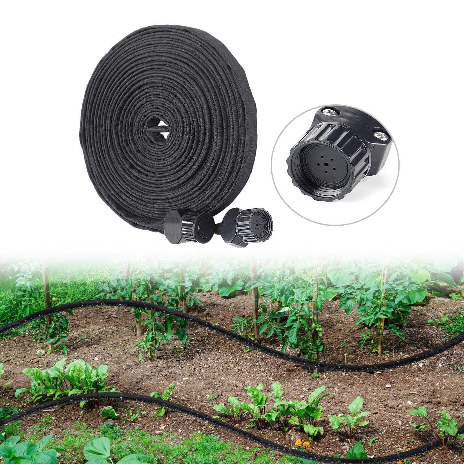 Pvc Irrigation For Gardens Soaker