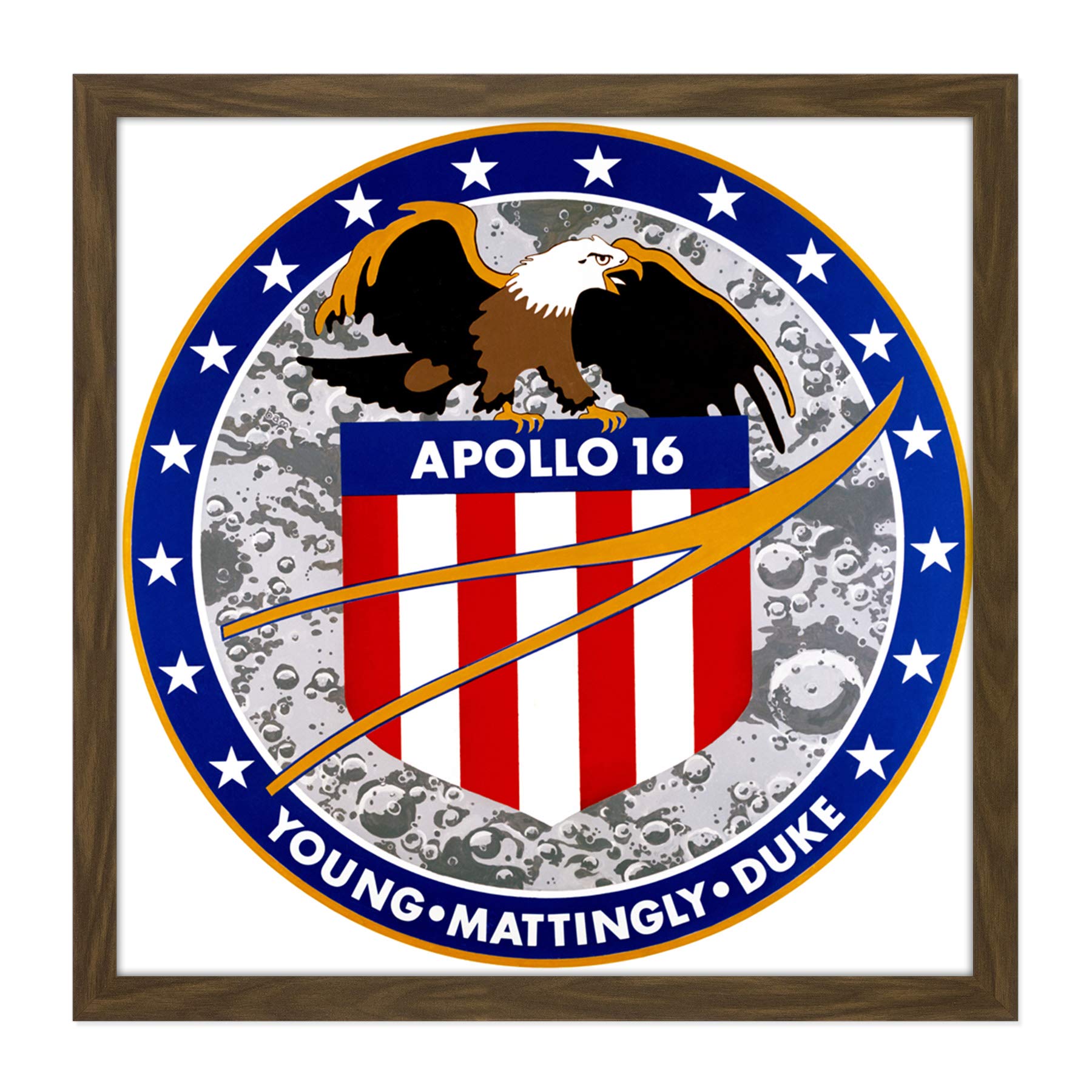 Appolo Space Mission Badges 16