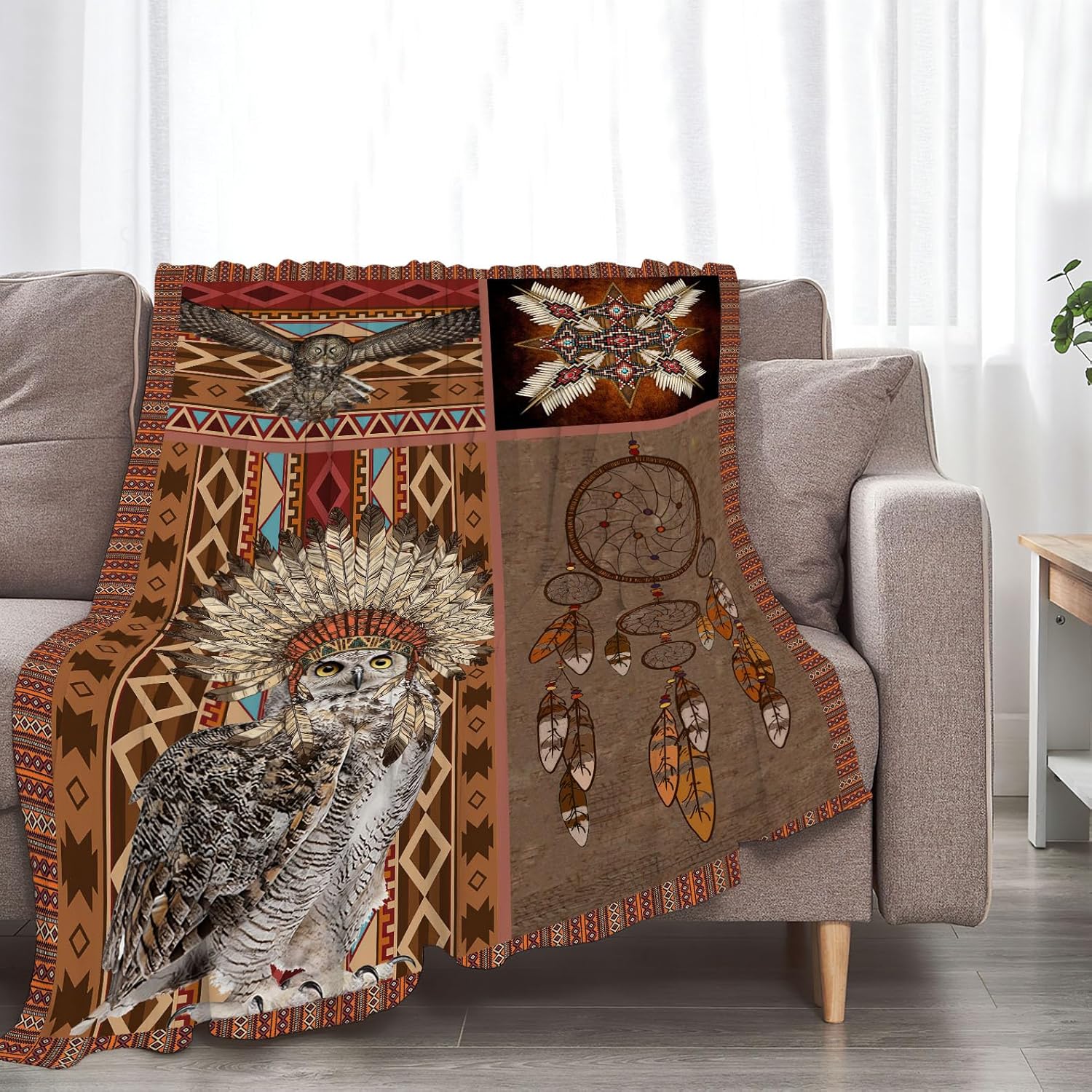 Amazon.com: Owl Blanket Owl Gifts for Girls Boys owl Throw Blanket ...