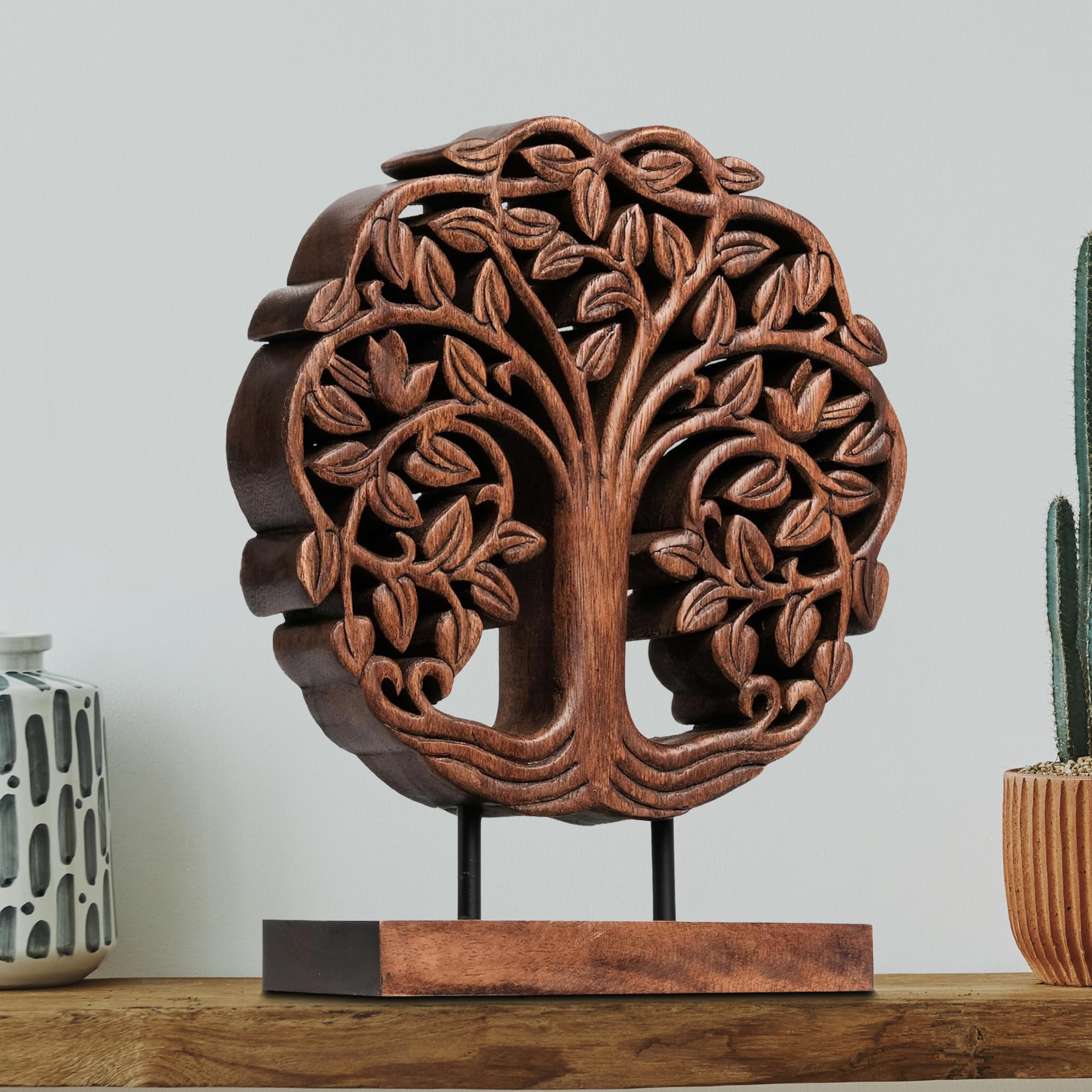 Sculpture D'arbre En Bois Le Sculpteur Sur Bois, Aurélien Bonin, Est