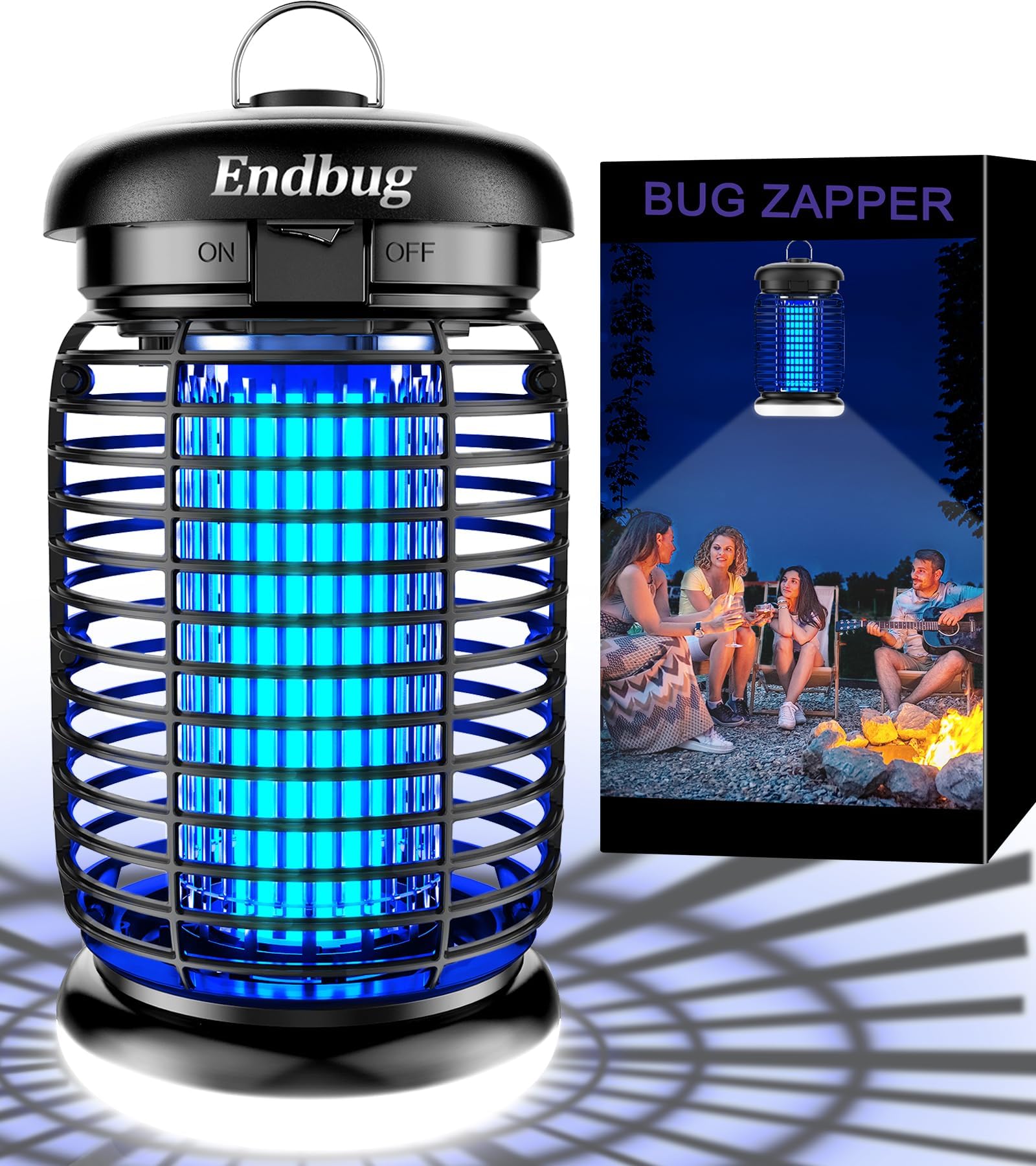 Amazon.com : Bug Zapper with Auto Light Sensor, Cordless & Rechargeable ...