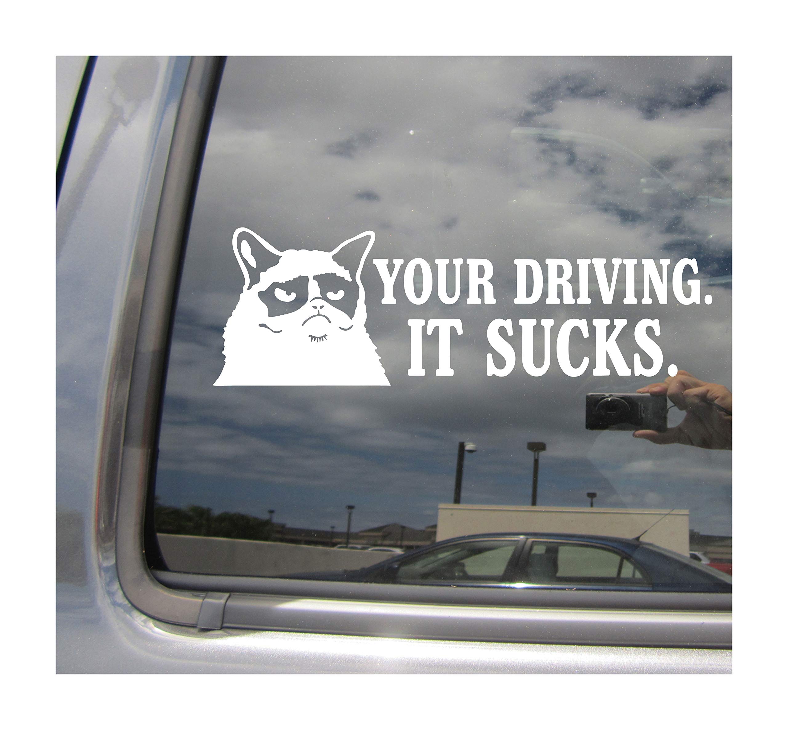 Grumpy Cat Car Stickers