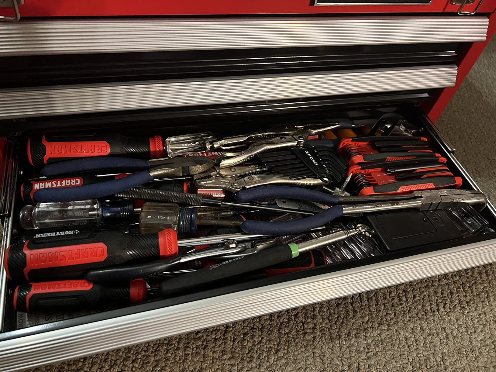 $17/mo - Finance CRAFTSMAN Tool Chest, 3-Drawer, Portable, with Wrench ...