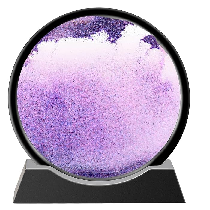 Buy SFYDOM Circular Sand Art Liquid Motion 3D Moving Sand Art Decor ...