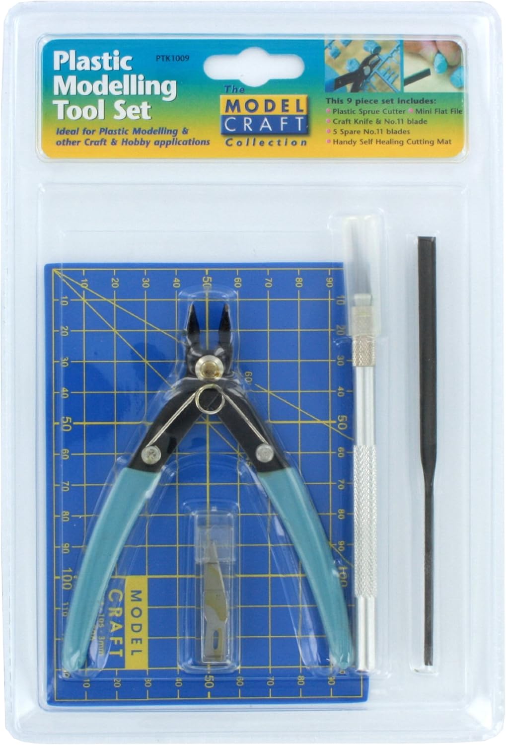 Modelcraft 9-Piece Plastic Modelling Tool Set – TopToy