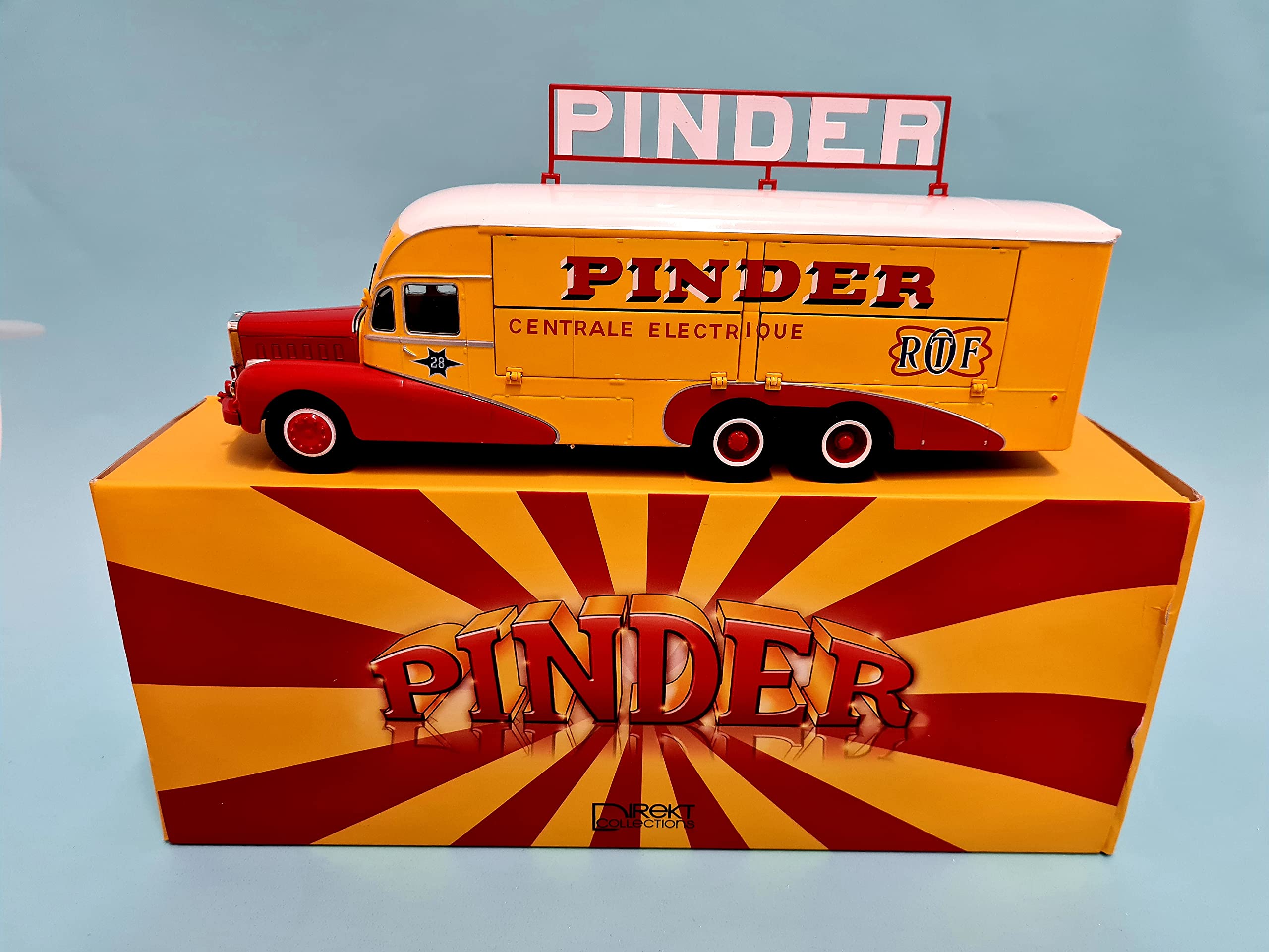 Supreme Models BERNARD 28 MODEL TRUCK LORRY PINDER CIRCUS GENERATOR 1: ...