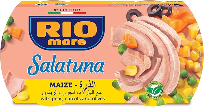 Rio Mare Salatuna Maize Recipe 160 g x Pack of 2 : Amazon.ae: Grocery