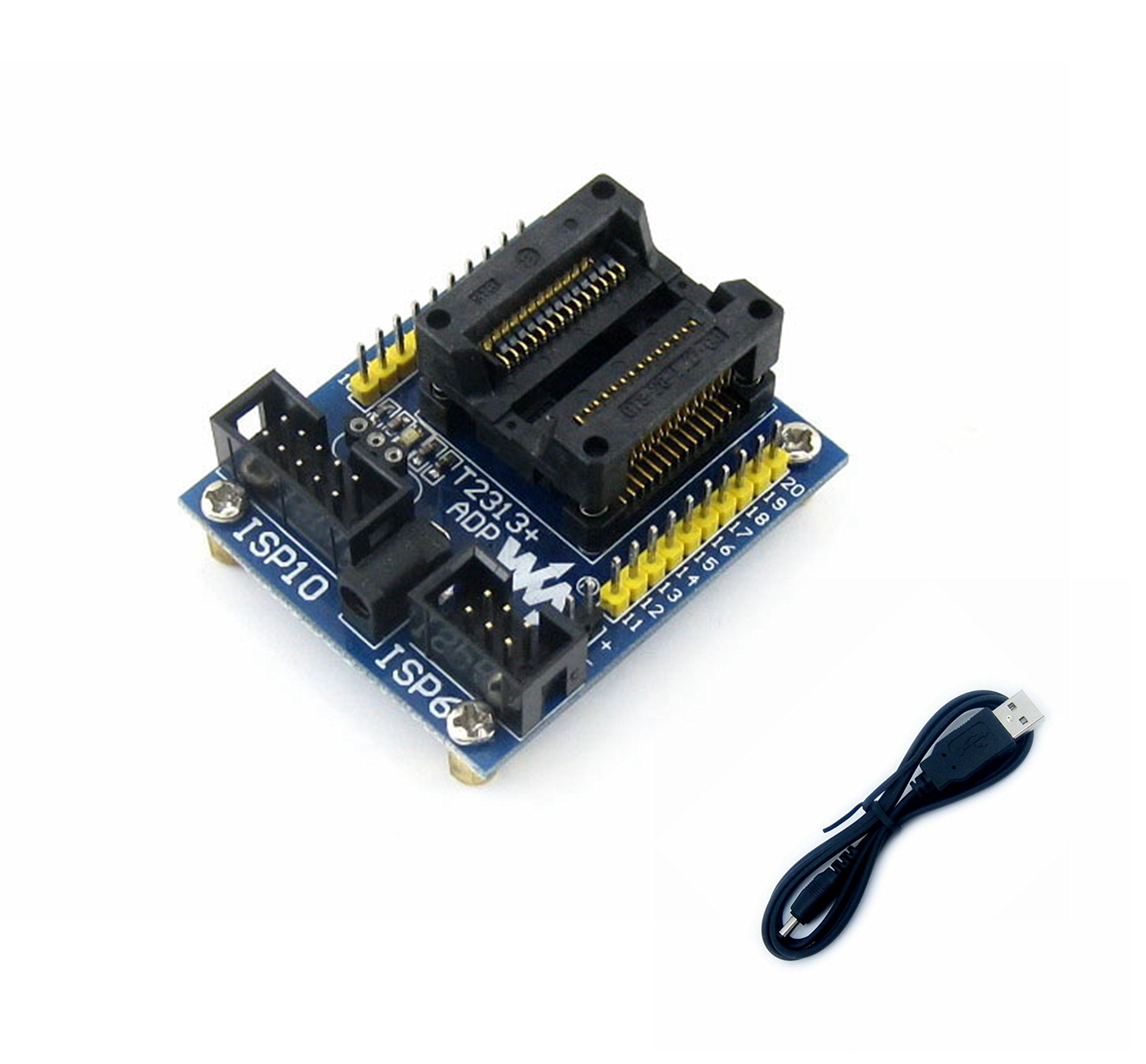 Cqrobot Avr Programmer Adapter T2313 Adp Enplas Ic Test And Burn ...