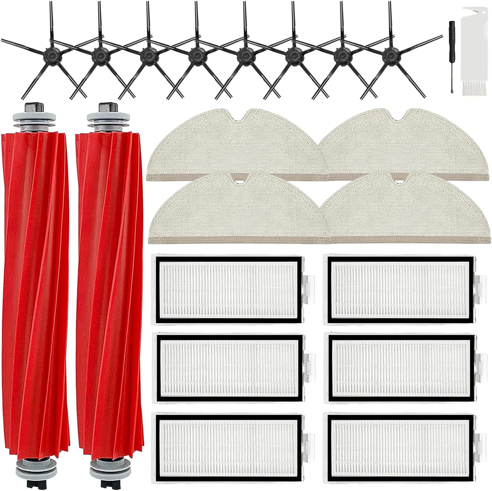 Amazon.com: S5 Replacement Part Compatible with Roborock S4 S5 S6 E4 ...