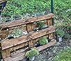 BigDean 24er Set Paletten Blumenkästen - Einsatz - mit Hängesystem zum Einhängen - 37cm ...