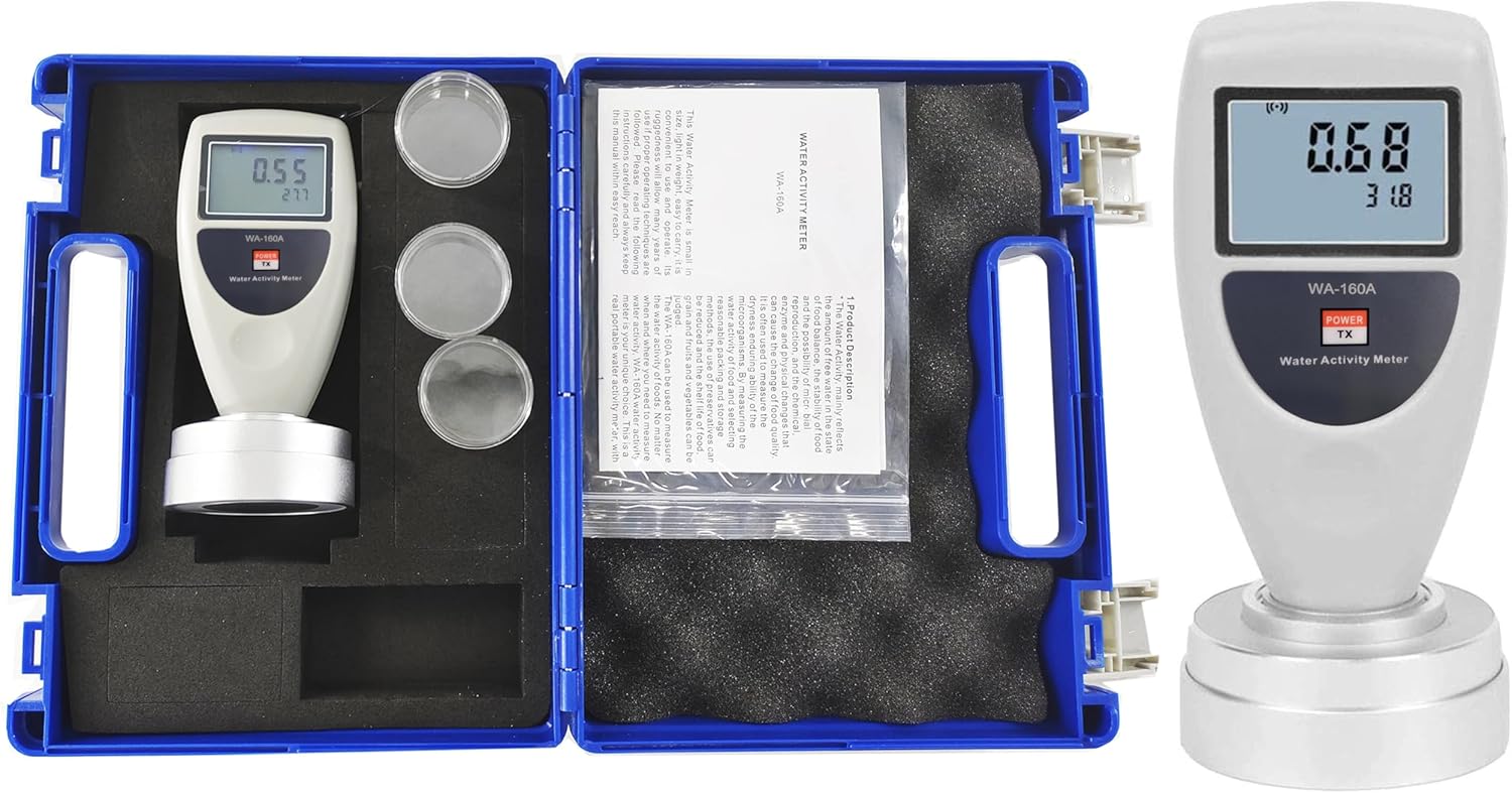 HFBTE Water Activity Tester Monitor Smart Food Water Activity Meter ...