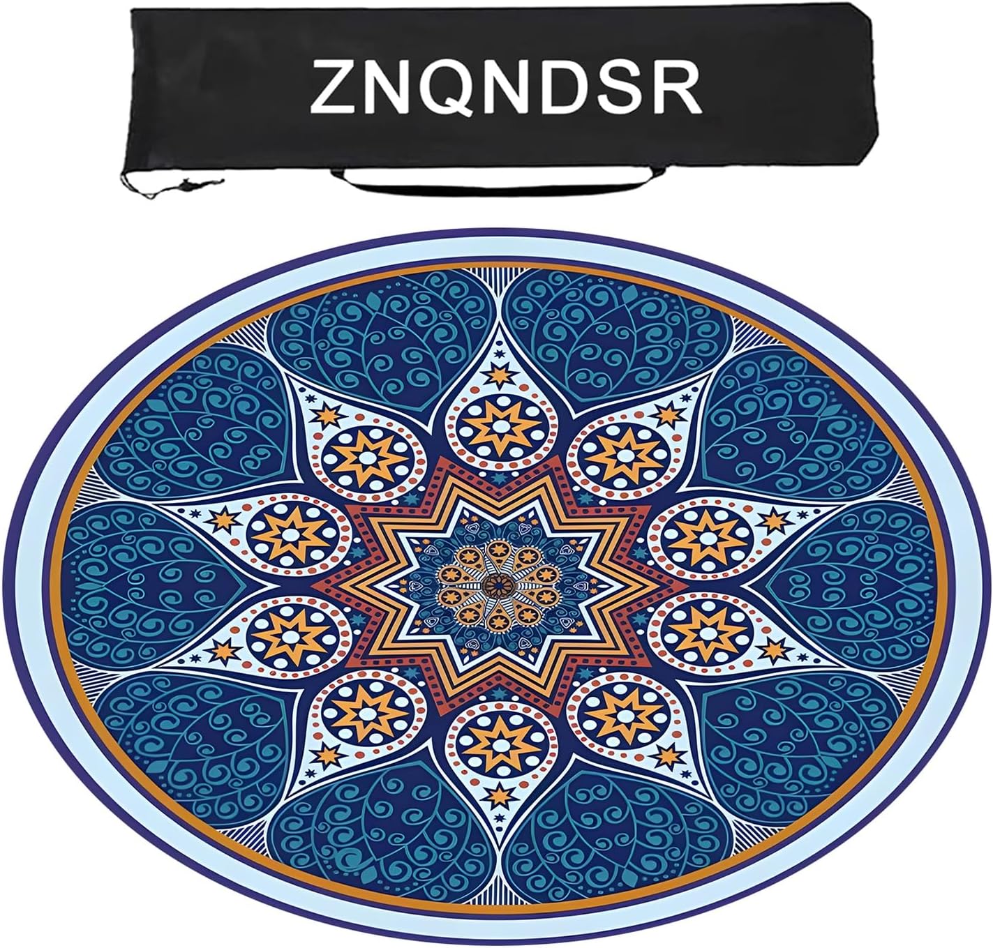 Amazon.com: Round Mahjong Table Mat, Mahjong Game Mat with Storage Bag ...