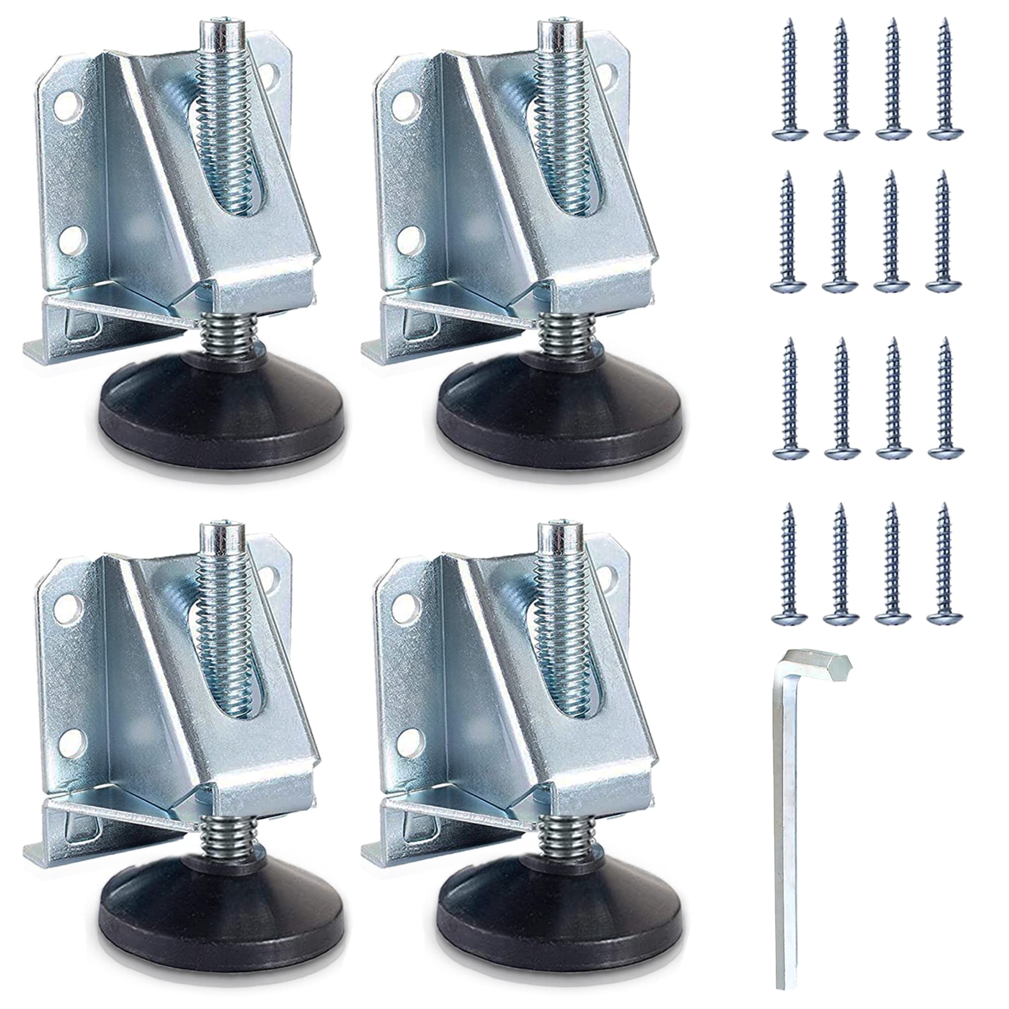 Zivfix Adjustable Leveling Feet Heavy Duty Furniture Levelers ...