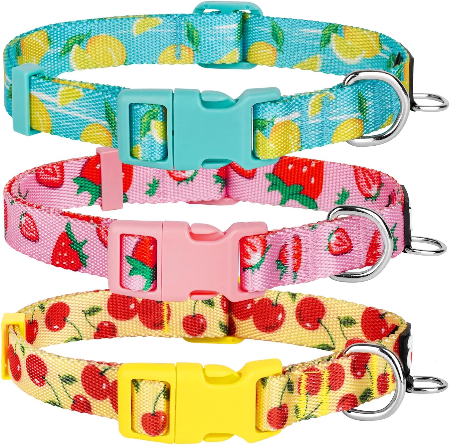 Amazon.com : 6 Pcs Easter Dog Collar Adjustable Dog Collar Printed ...