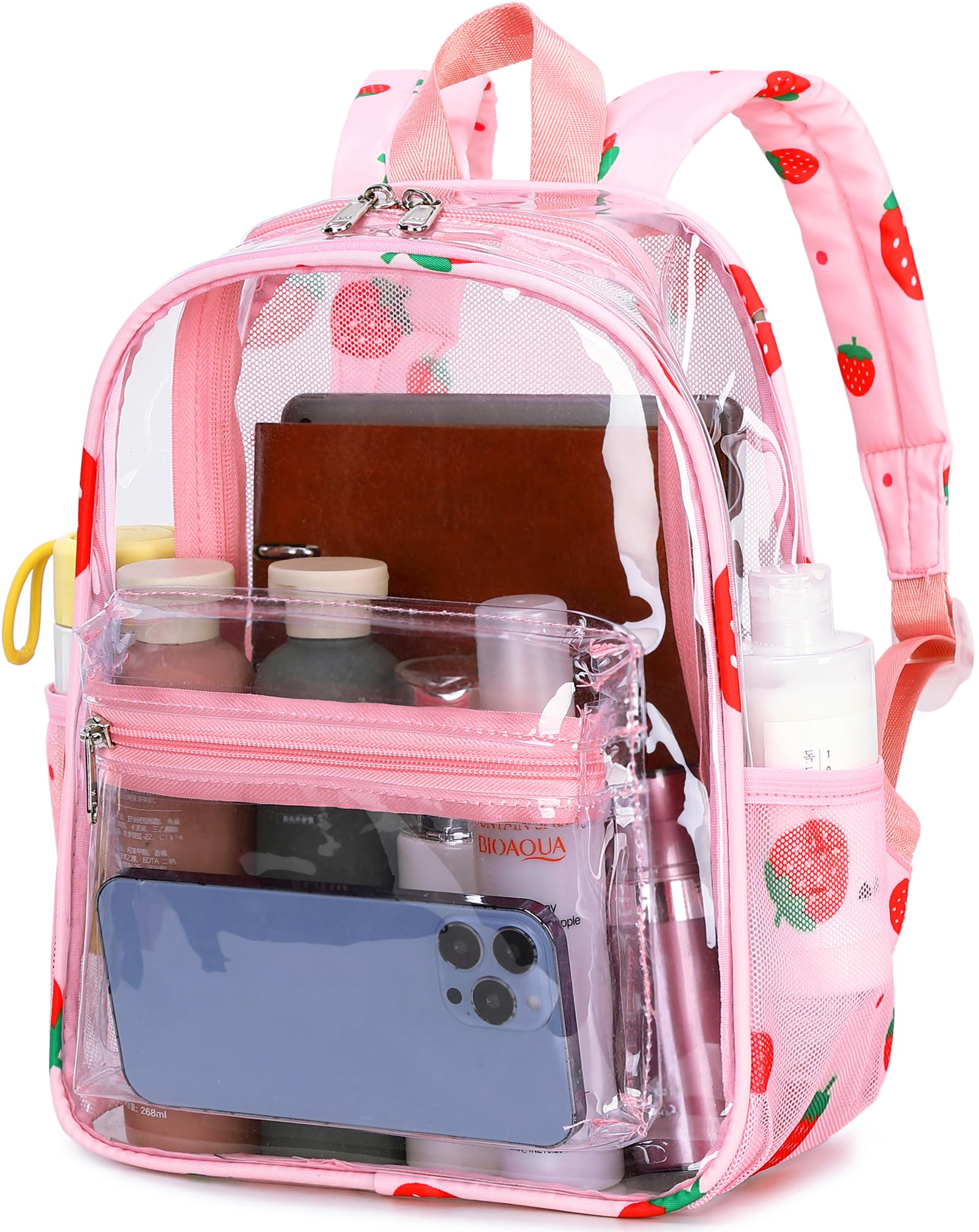 Amazon.com | CAMTOP Clear Backpack for Stadium Events Approved 12x6x12 ...