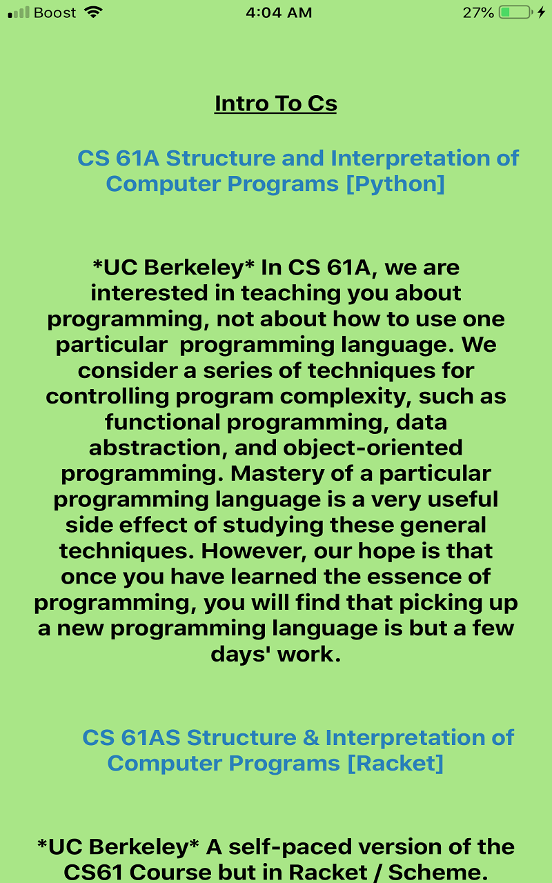 Computer-Science-Courses-(FREE) - App on Amazon Appstore