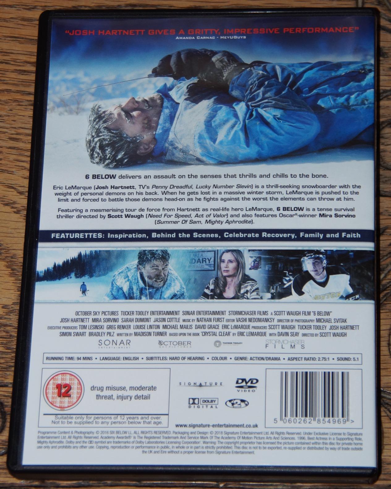 6 Below: Miracle on the Mountain [Blu-ray]: Amazon.co.uk: DVD & Blu-ray