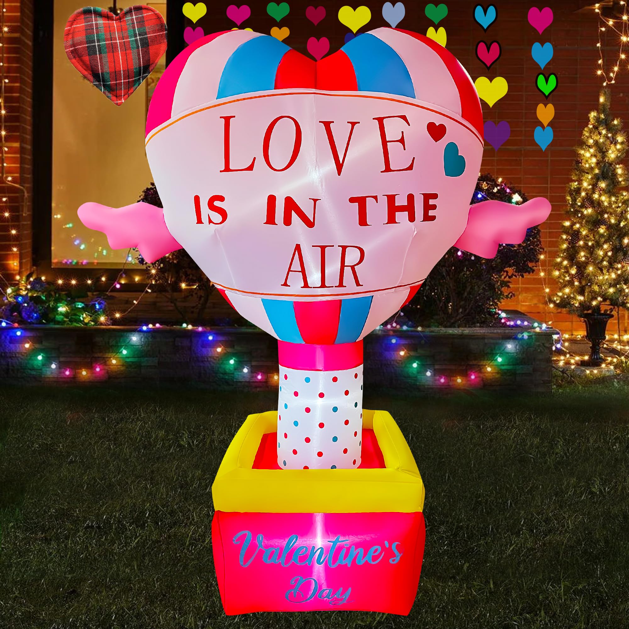 Hot Air Balloon Valentine Box Customized Hot Air Balloon Box (Foam