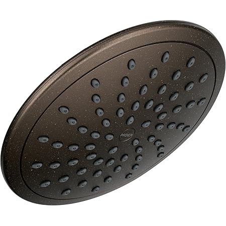 Moen S112ORB Waterhill 10-Inch One-Function Rainshower Showerhead, Oil ...
