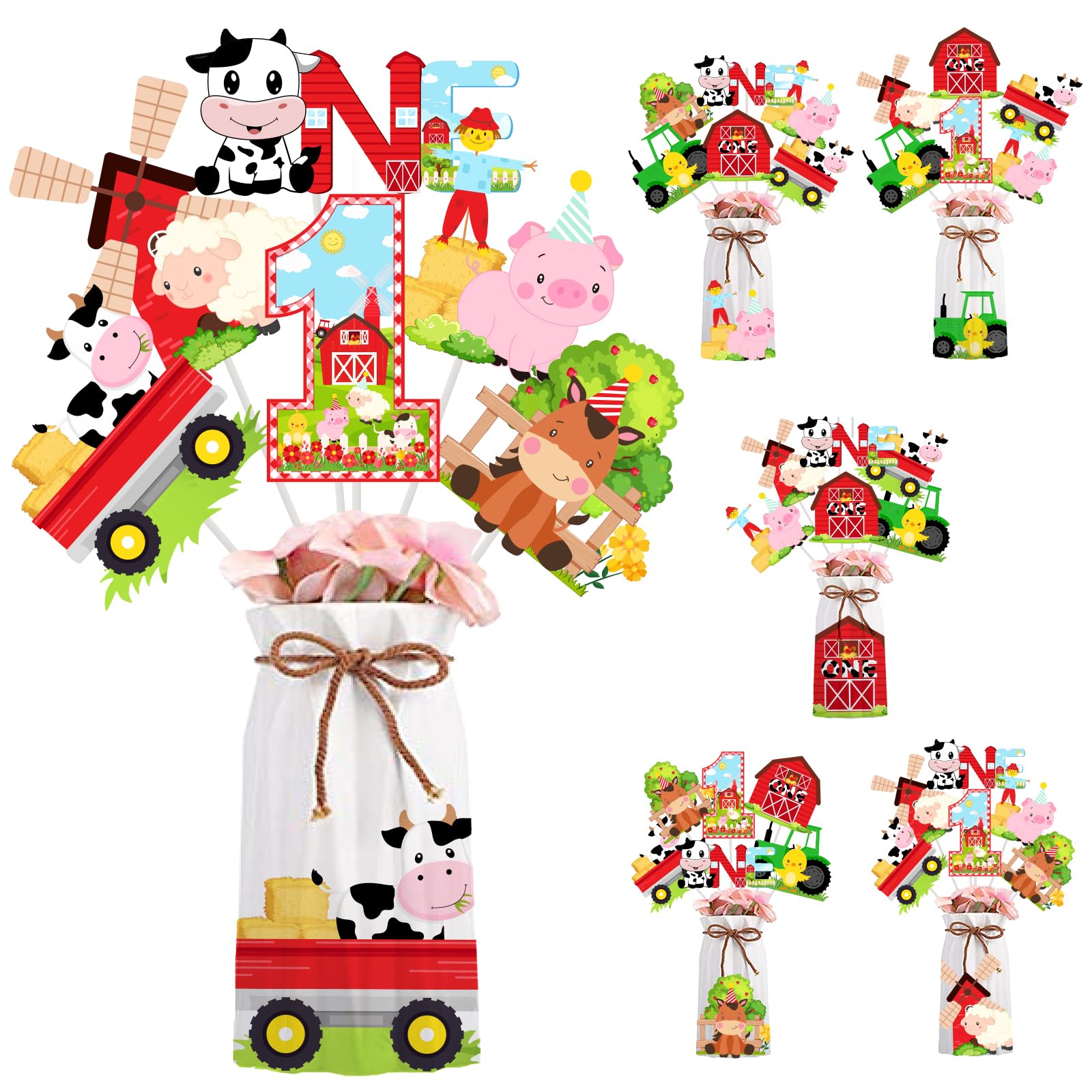 Barnyard Party Centerpieces Farm Theme Centerpieces For My Sons 1st