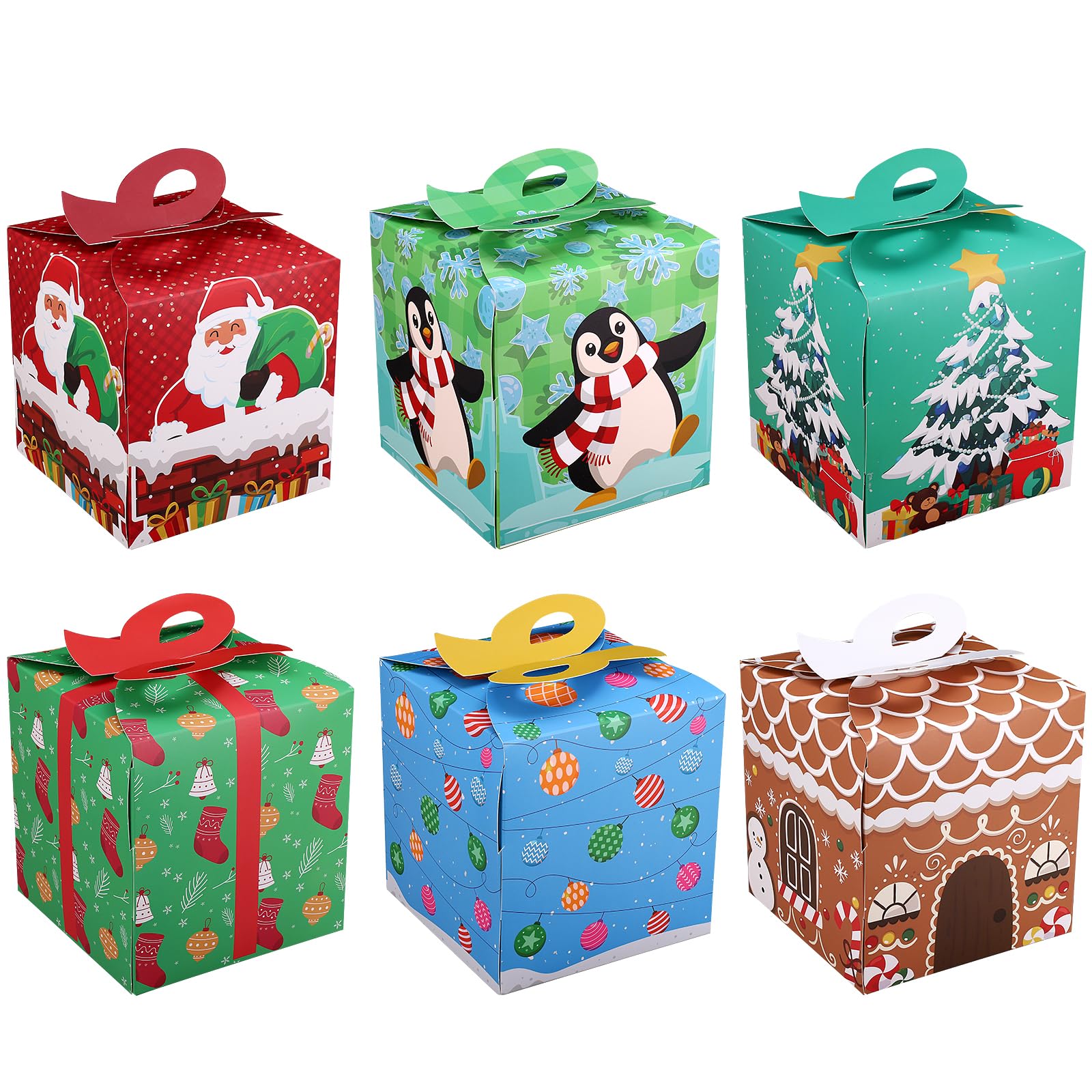 Amazon.com: Cabilock 24pcs Assorted Christmas Candy Boxes: Holiday ...