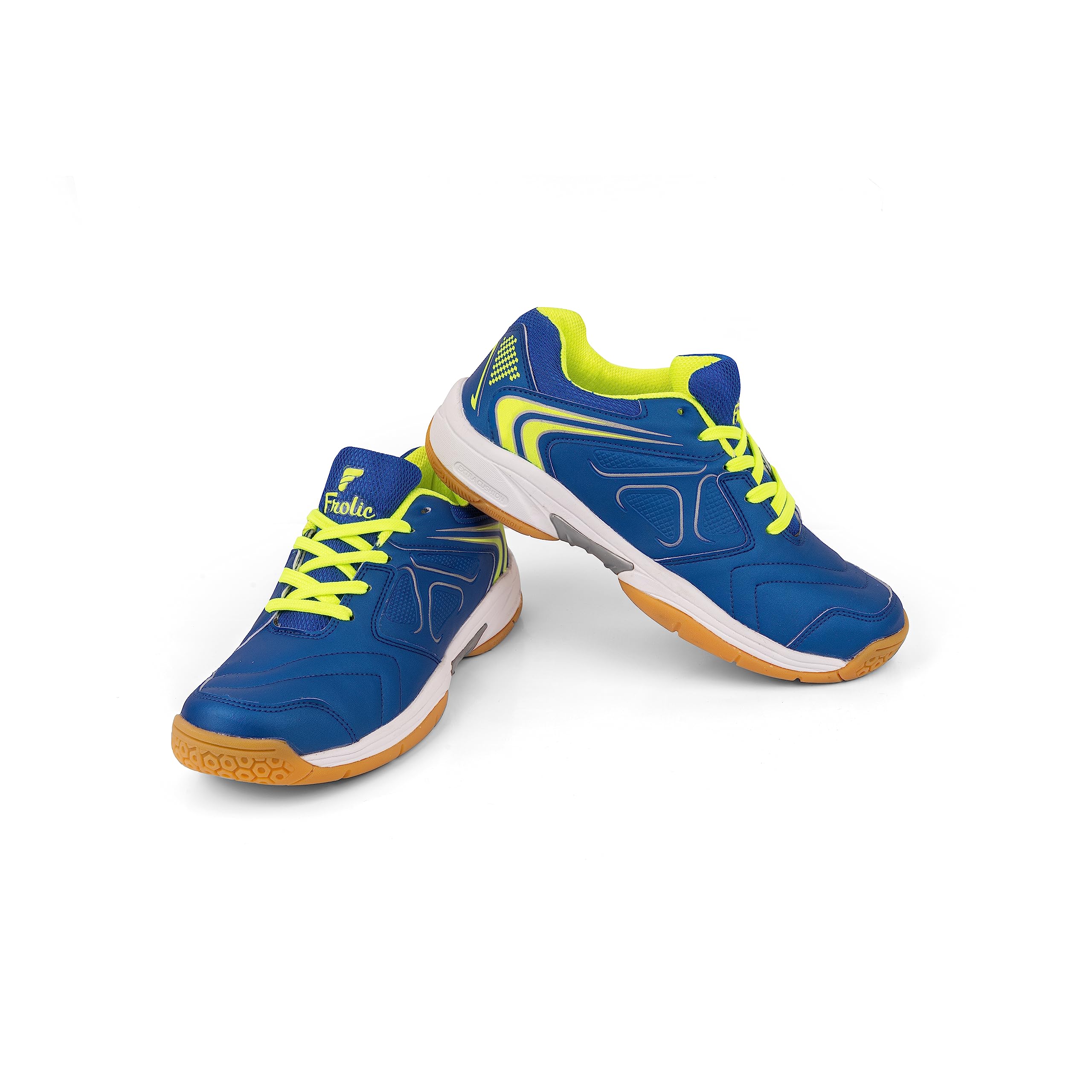 Buy FROLICSmash Badminton Shoe for Mens, Lightweight | Natural Rubber ...