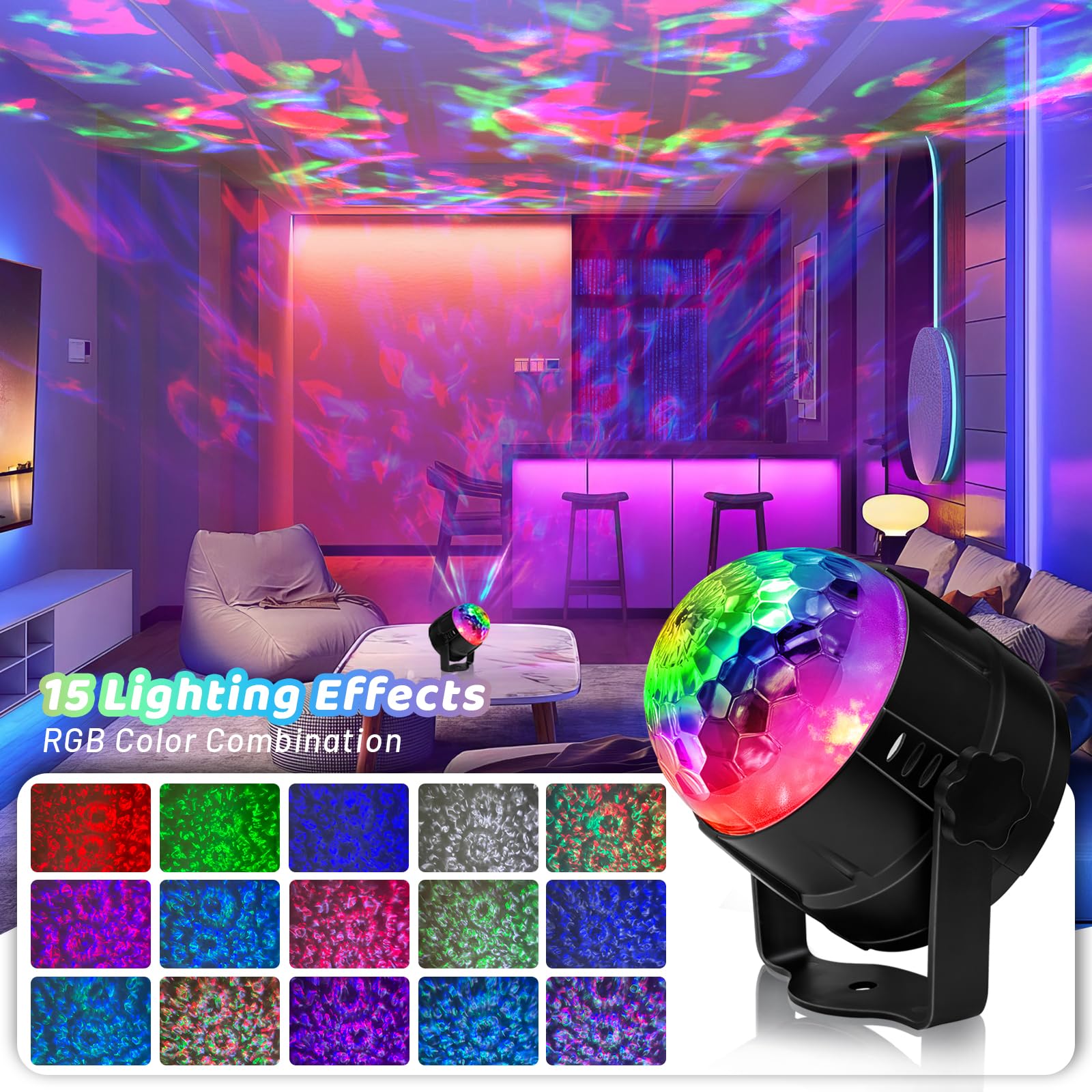 Disco Party Room Lights New Party Lights, Strobe Lights For Parties,