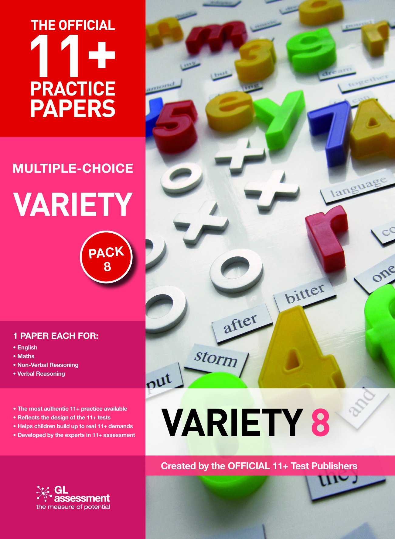 Buy 11+ Practice Papers, Variety Pack 8 (multiple Choice): English Test ...