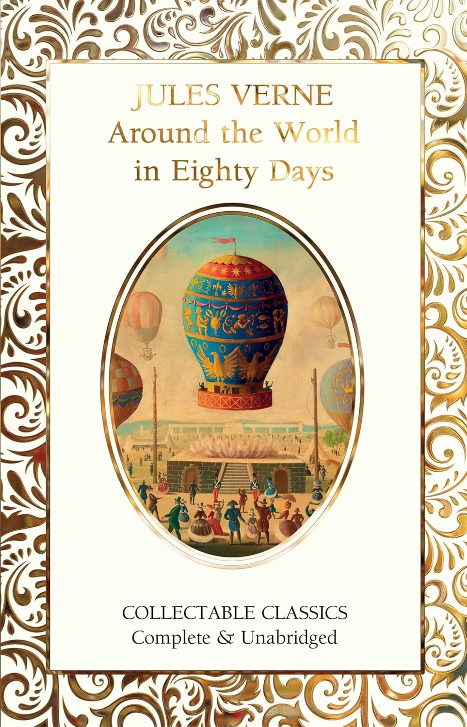 Amazon.com: Around the World in Eighty Days (Flame Tree Collectable ...