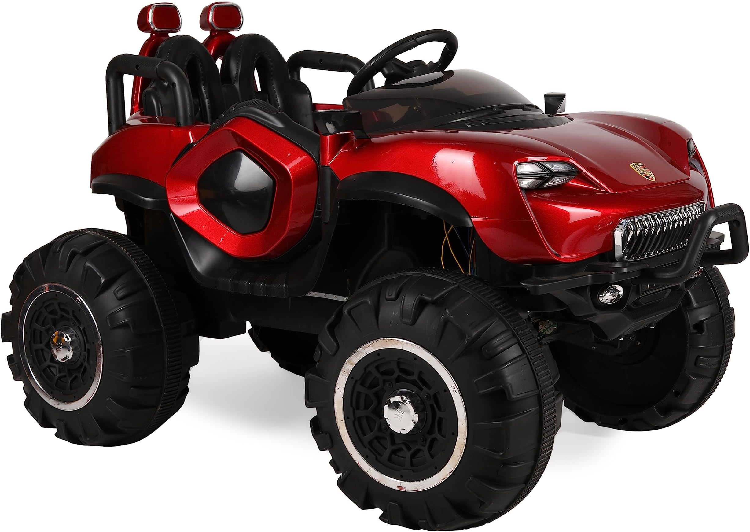 Buy GettBoles 4X4 Electric Rechargeable Jeep for Kids of Age 2 to 7 ...