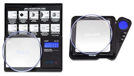 Amazon.com: American Weigh Scales Powerhouse Combo of AWS-1KG and Blade ...