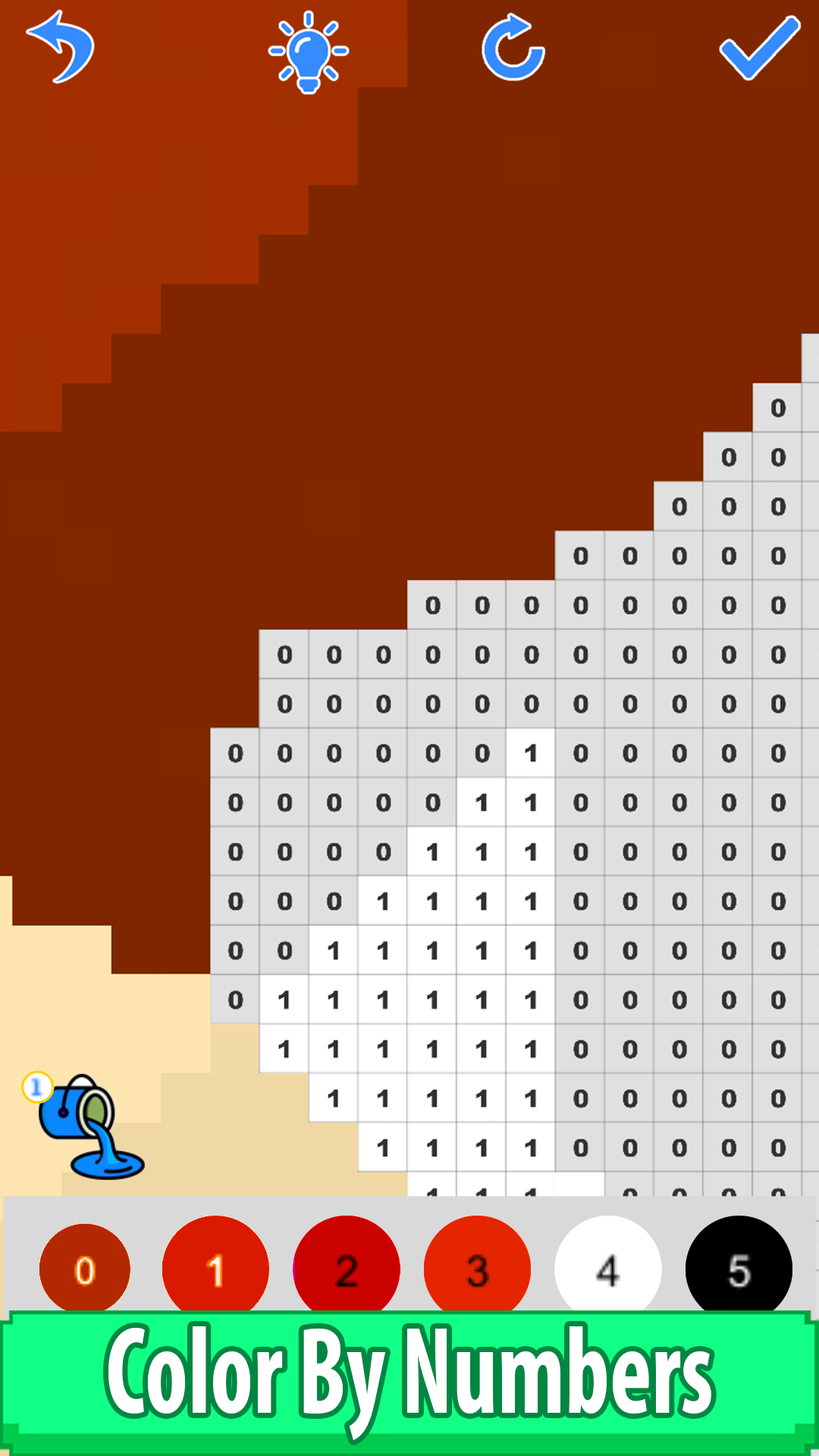 Cats Pixel Art - Paint by Number, Sandbox Coloring Book Pages:Amazon ...