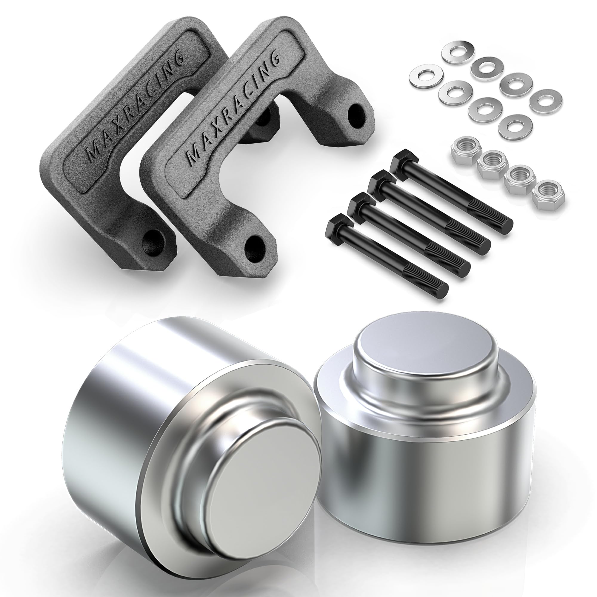 Snapklik.com : Maxracing 2" Front + 2" Rear Leveling Lift Kit Compatible
