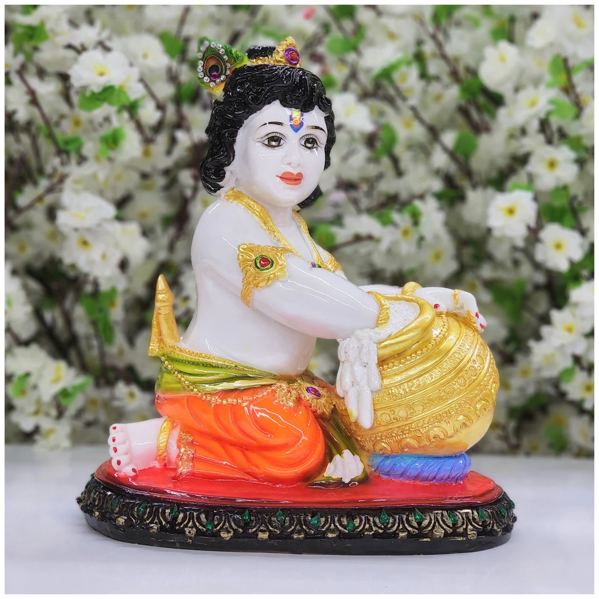Atoz India Cart Baby Krishna Statue Small Krishna Idol Handcrafted ...