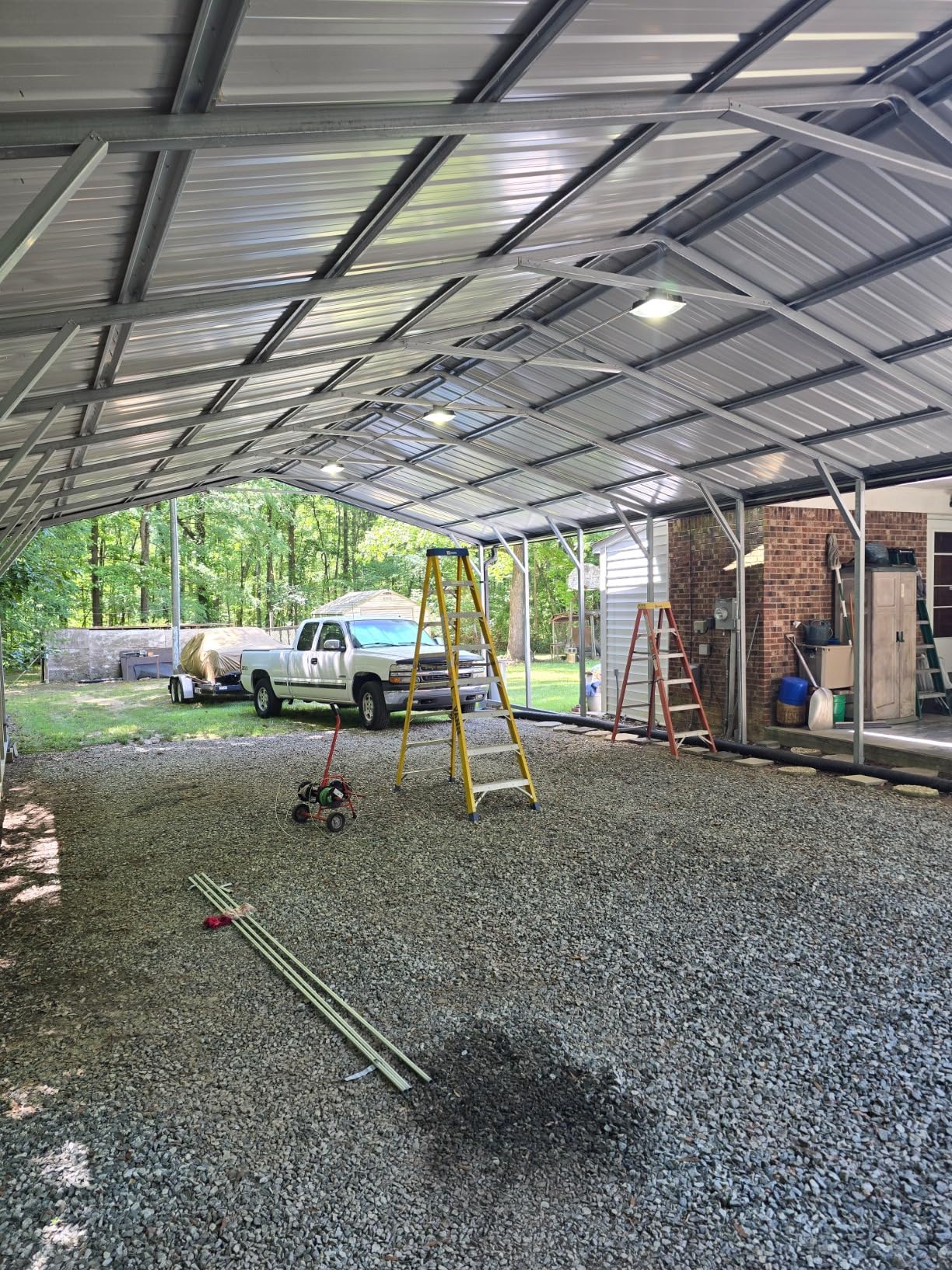 HYPERLITE LED Canopy Light 45W 6300Lumens,9.5"x9.5" LED Canopy Lights ...