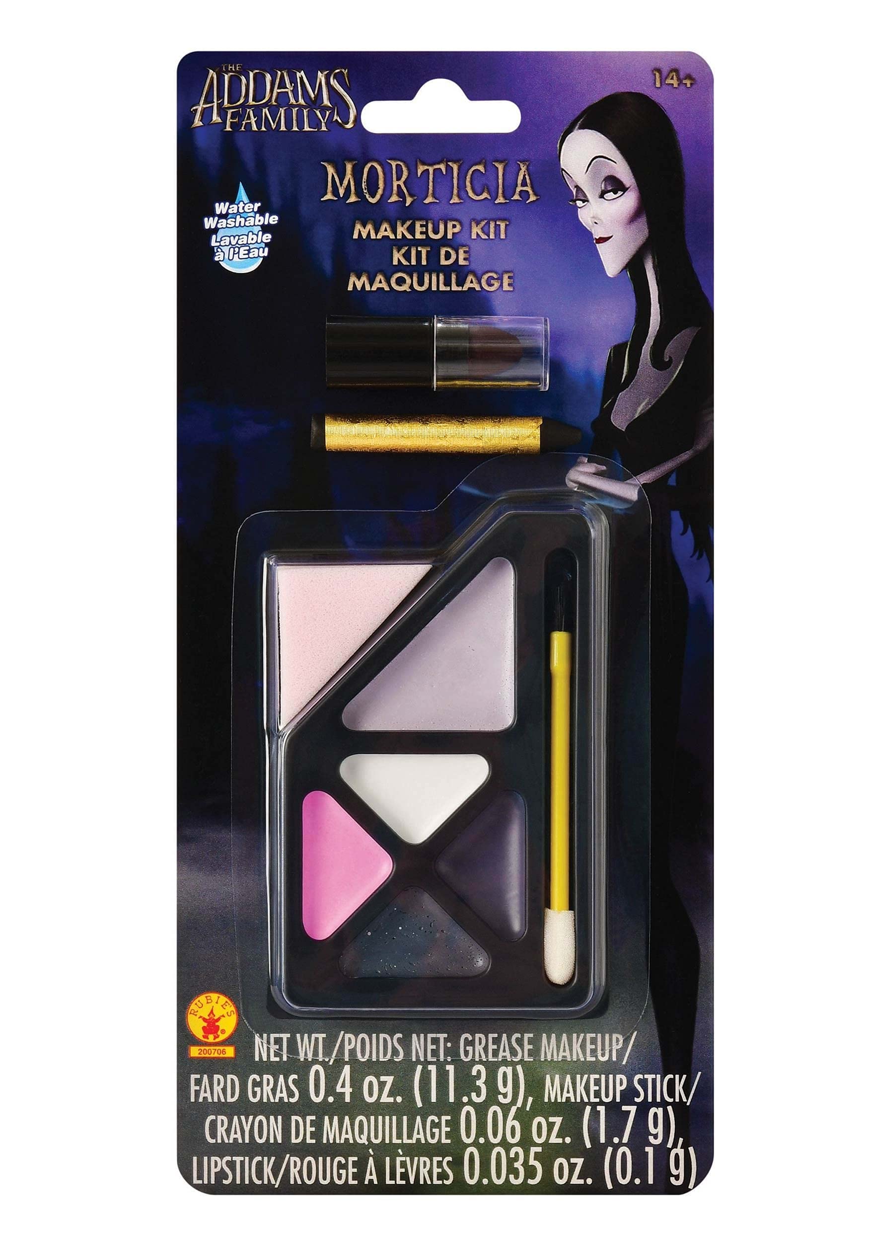 Amazon.com: Rubie's Addams Family Animated Movie Morticia's Make Up Kit ...