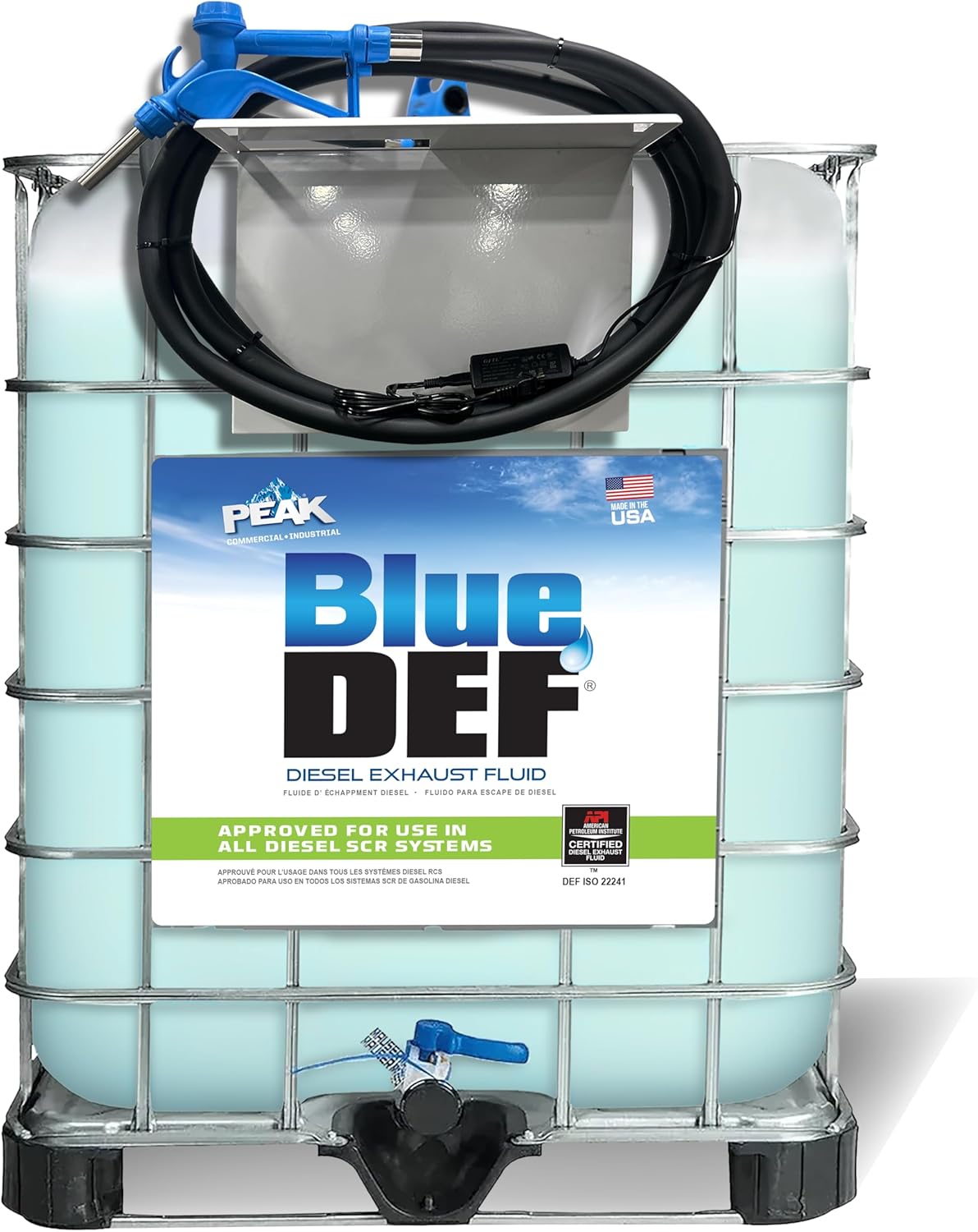 Amazon.com: BlueDEF Pre-Filled Tote with Pump - 330 Gallons of Premium ...
