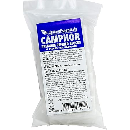 Amazon.com: Deer Camphor Guaranteed 100% Pure Refined Camphor 4,8.12 or ...