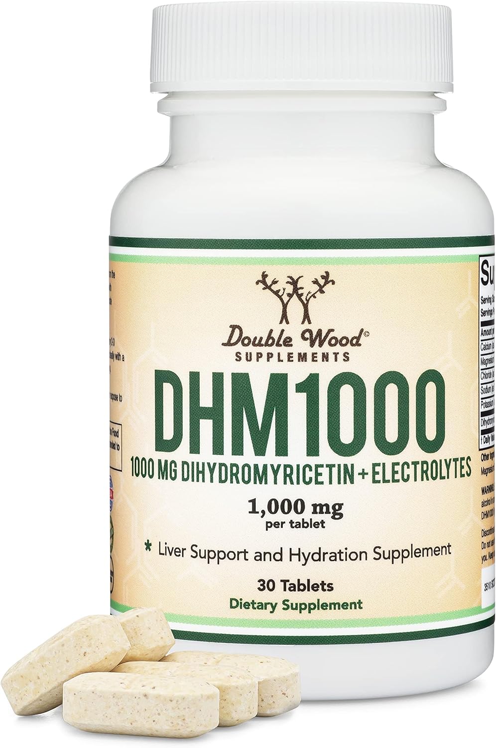Amazon.com: DHM1000 Dihydromyricetin (DHM) Tablets - Most Powerful DHM ...