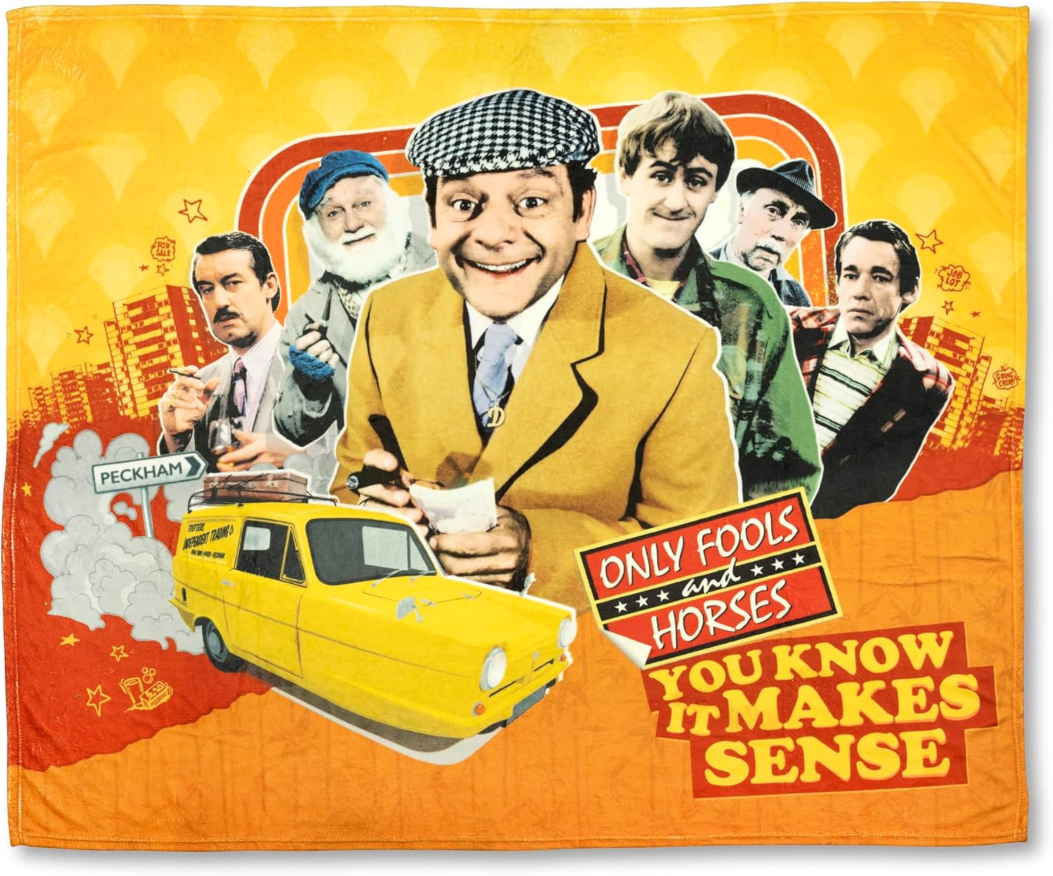 Sporting Profiles Only Fools and Horses Del Boy Official Coral Fleece ...