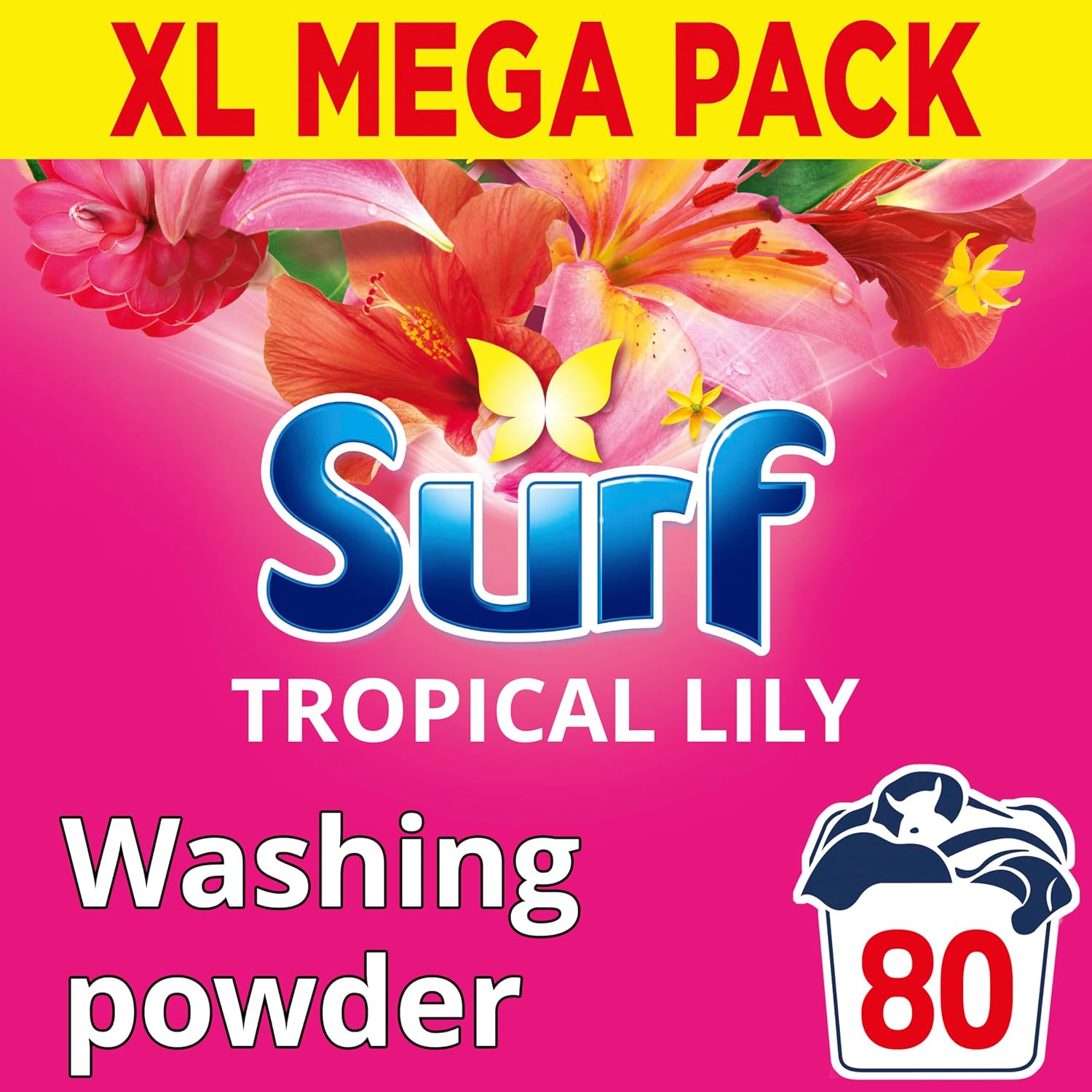 Surf Tropical Lily Washing Powder joy-infused fragrance with natural ...