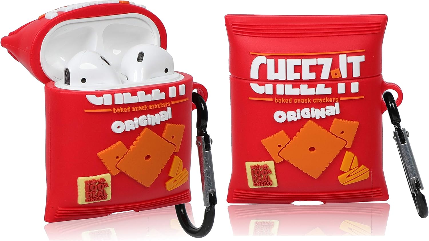 Amazon.com: Besoar for Airpod 1&2 Case, 3D Cute Silicone Cartoon Kawaii ...